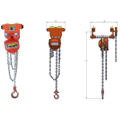 ATEX Combined Chain Block and Trollies - B & W Lifting