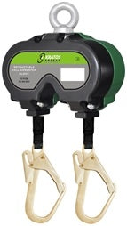 Olympe Retractable Fall Arrest Webbing Block - 2mtr - 2 scaffold hook ...