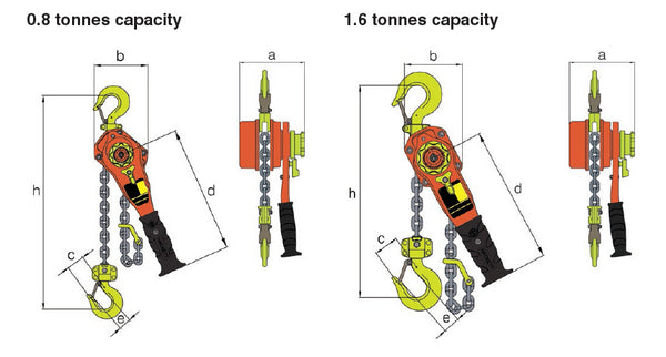 SS-L5 Topside and Subsea Lever Hoist - B & W Lifting